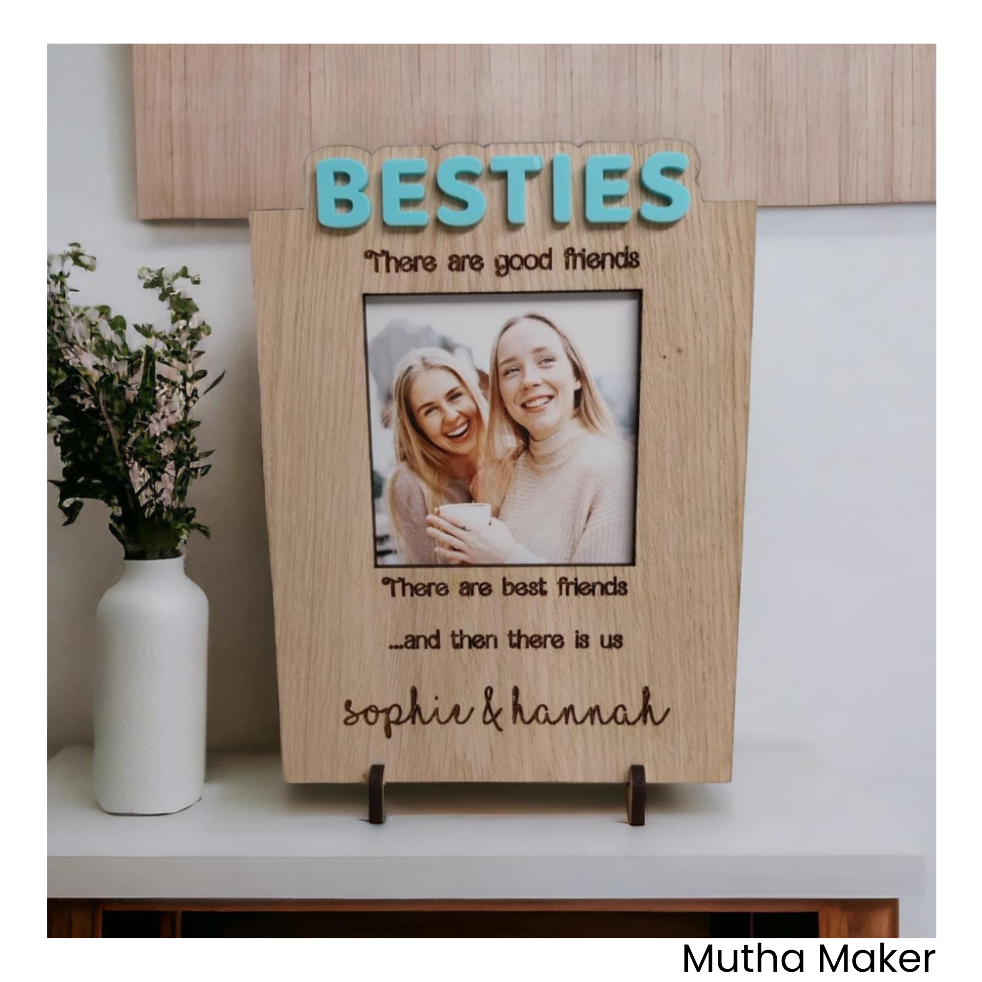 Personalised Besties Photo Frame – Mutha Maker